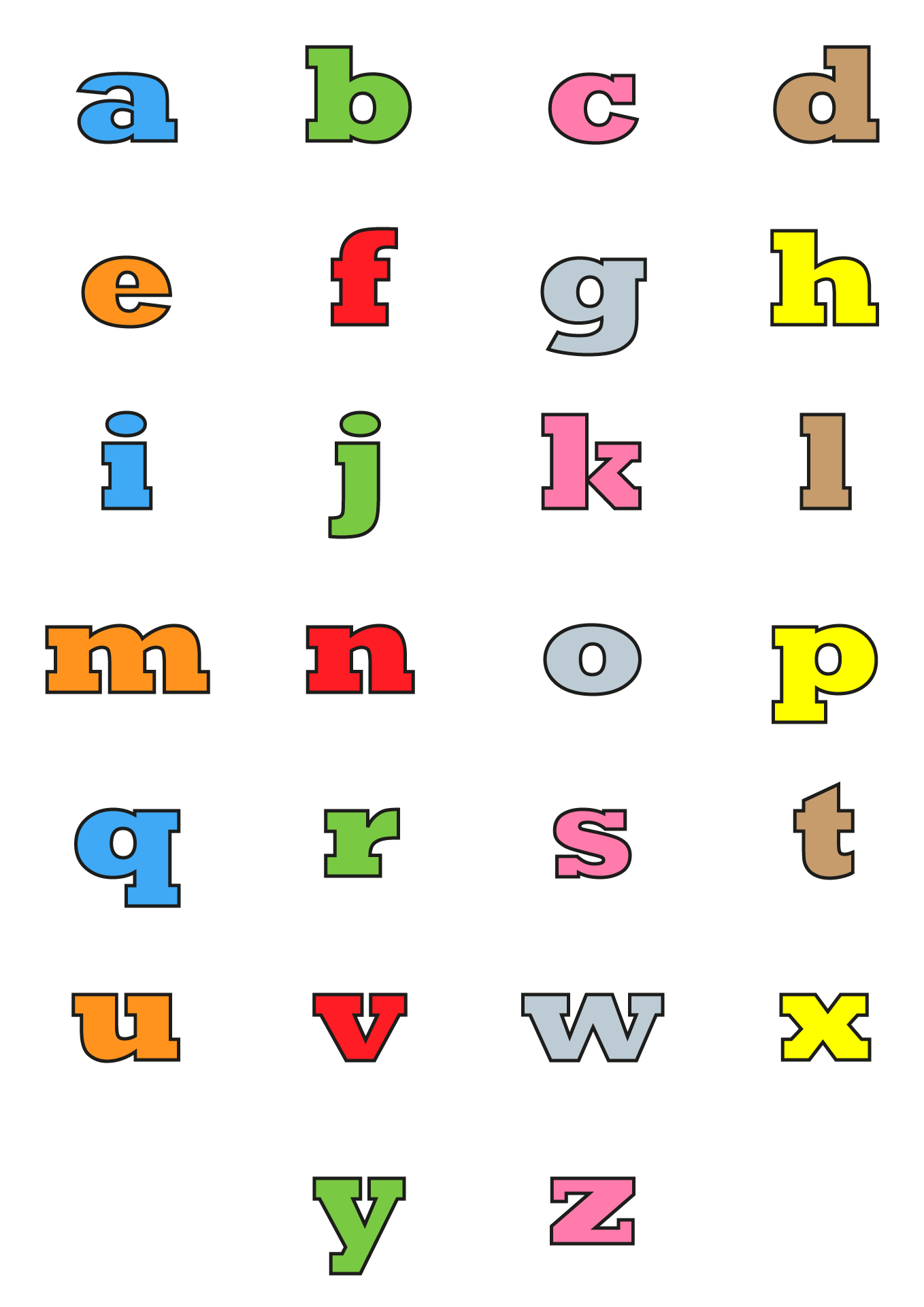 Alphabet Letter Printable
