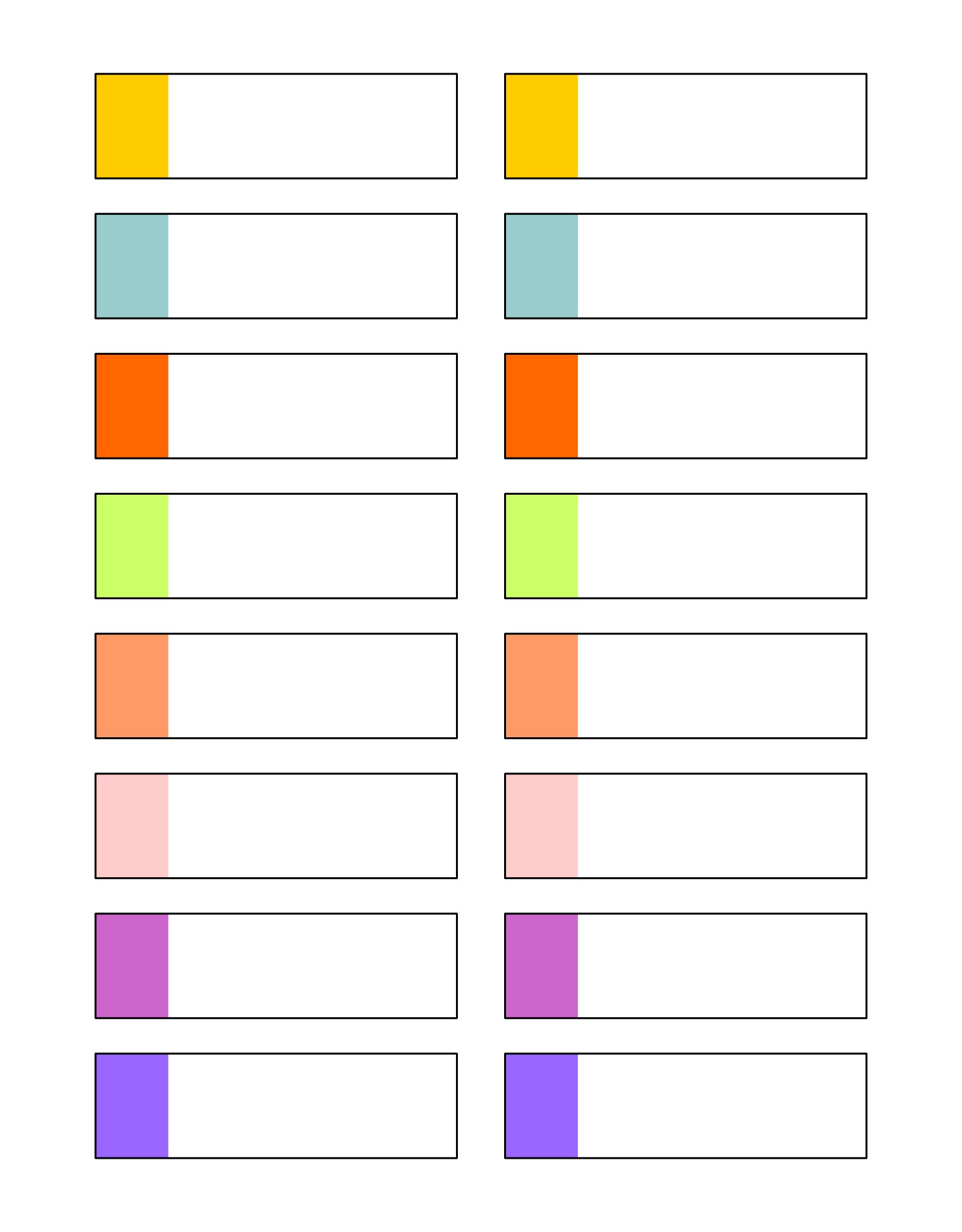 Printable Tab Inserts Template Printable World Holiday