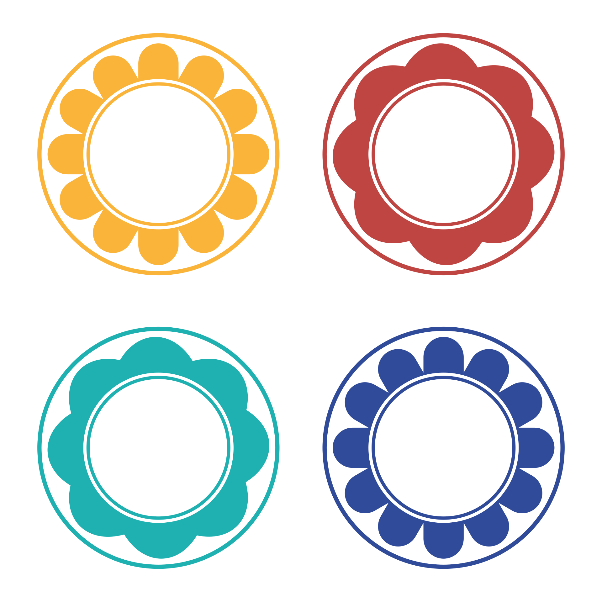 Printable Round Labels Printable World Holiday