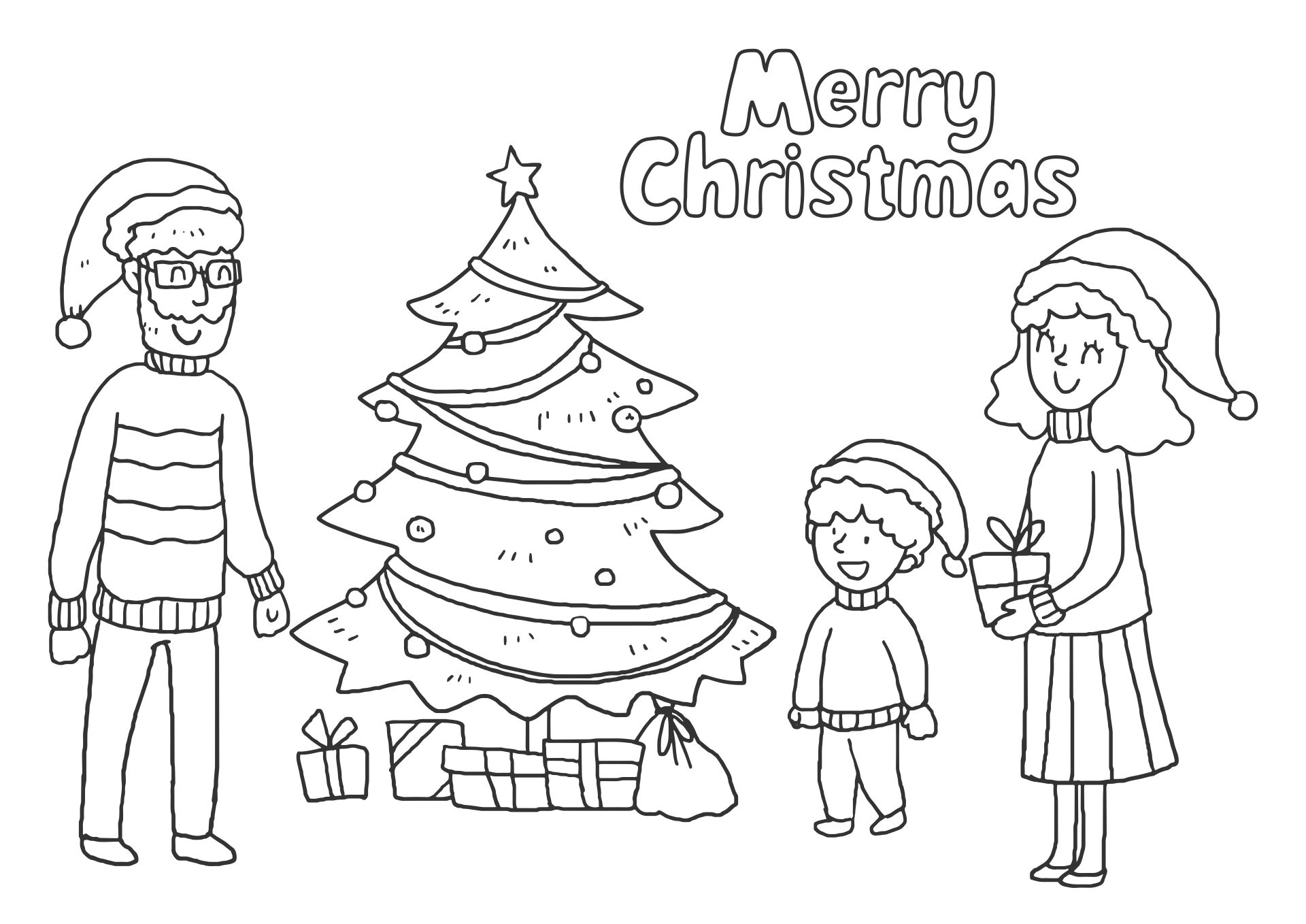 6 Best Christmas Coloring Printables Free Printablee