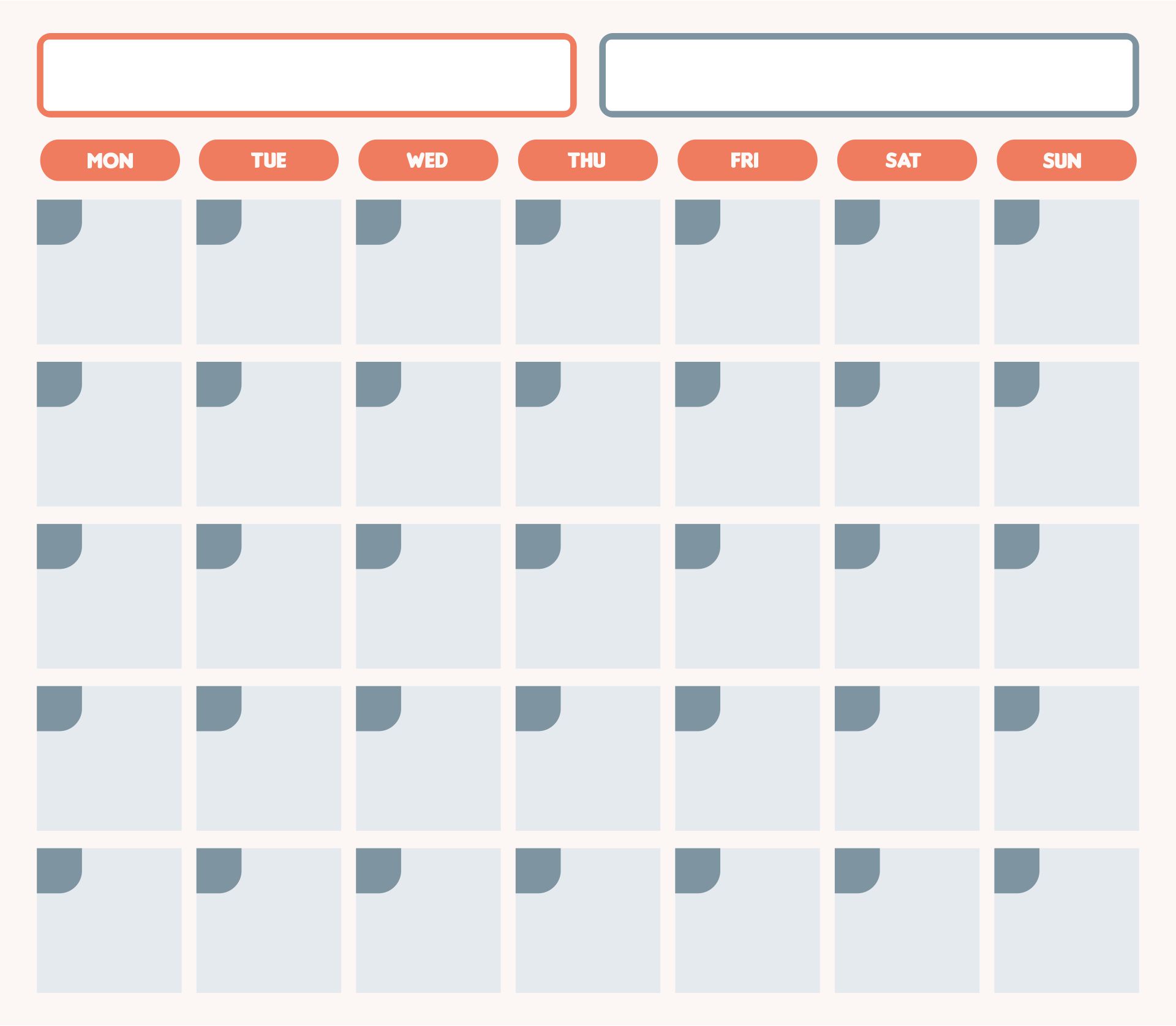 4 Best Easy To Use Printable Calendars PDF For Free At Printablee