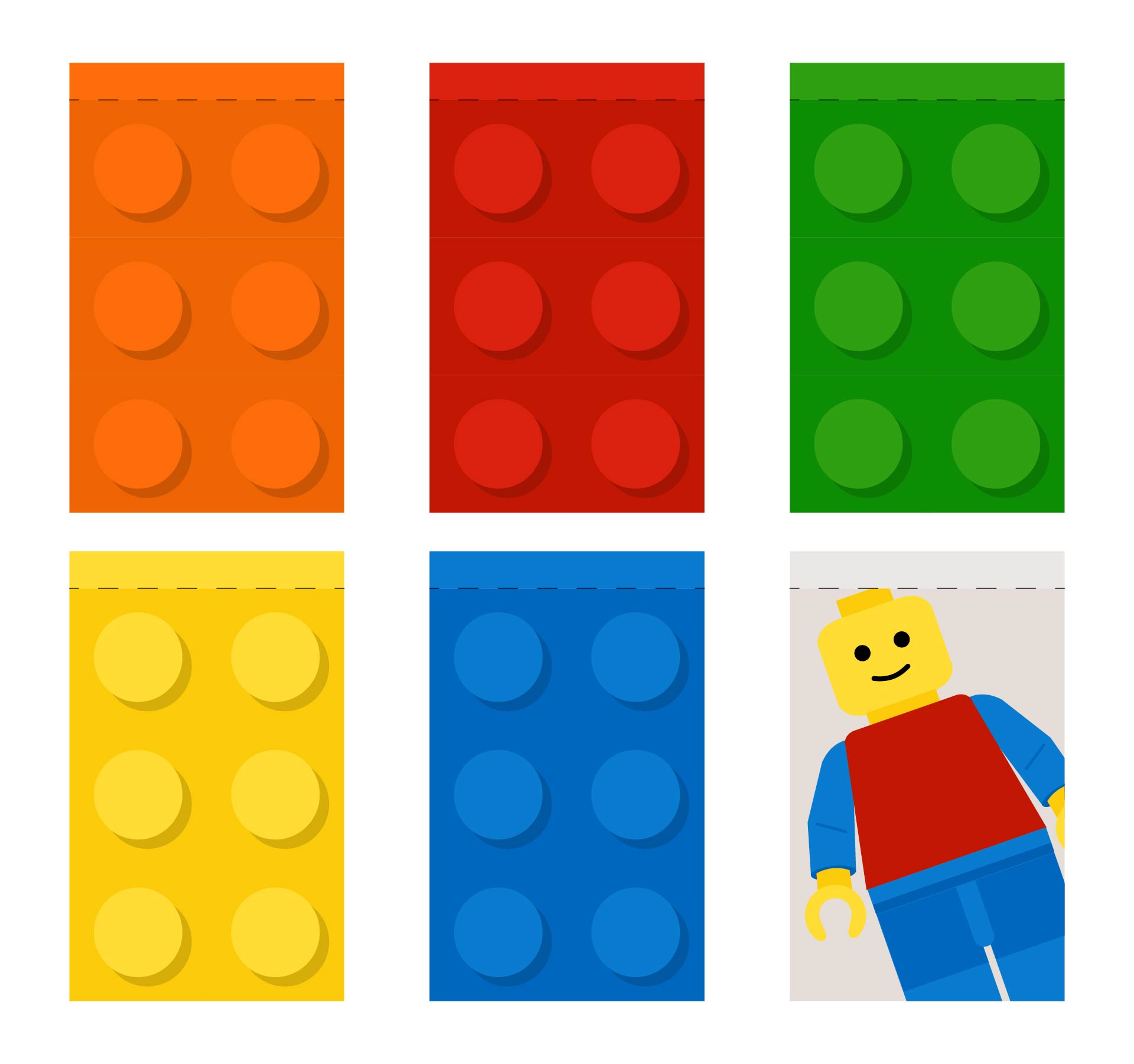 6 Best LEGO Block Printable Templates Printablee