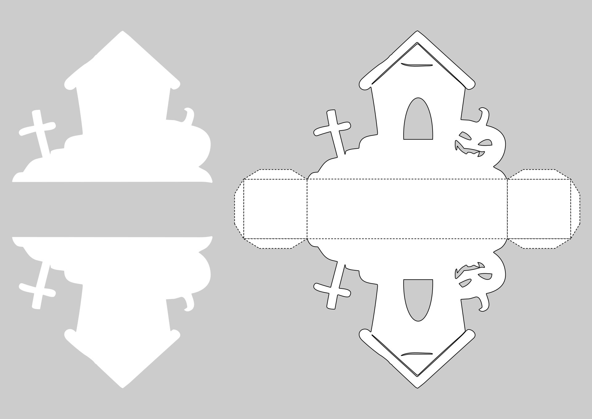 Spooky Haunted House Template