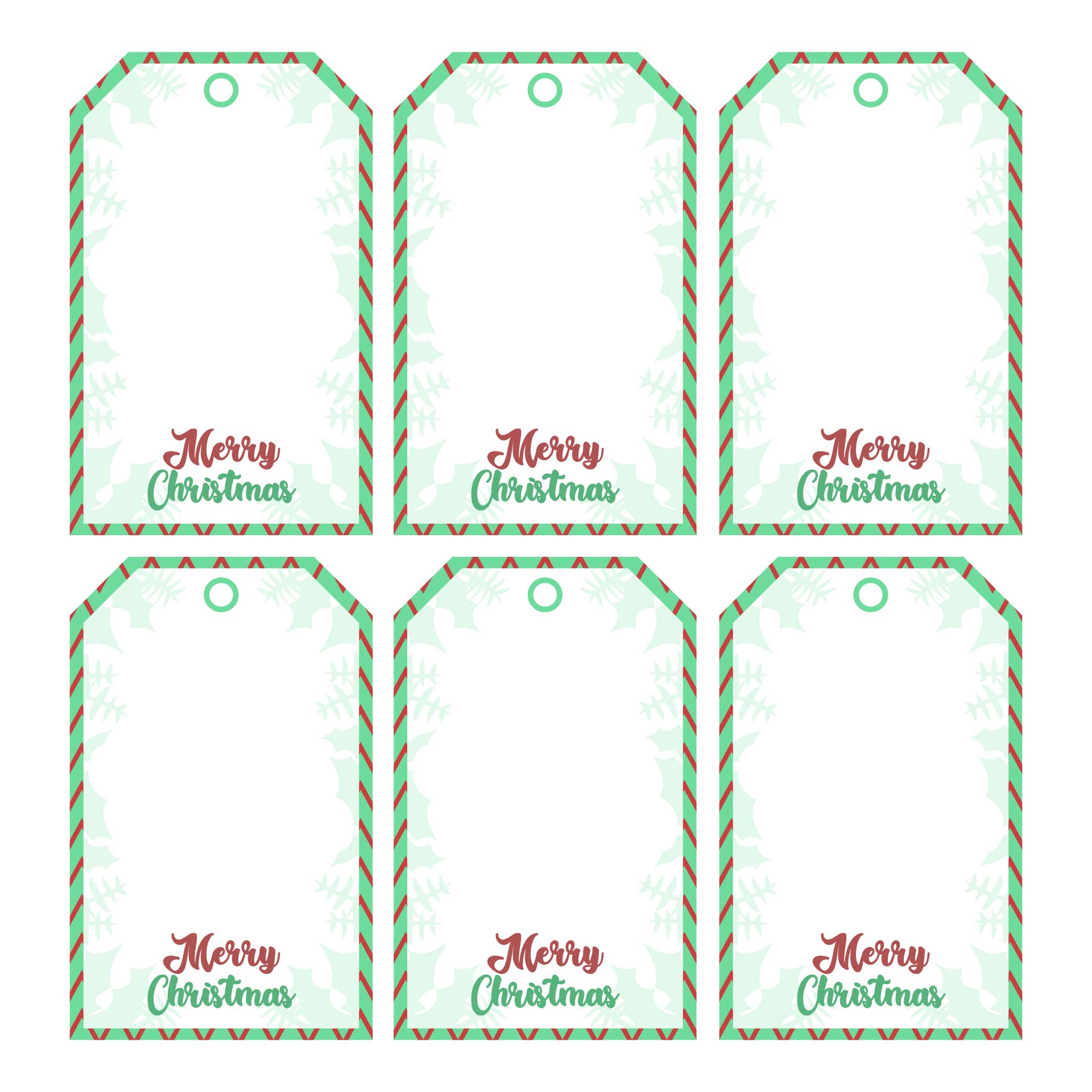 Printable Tags Free Template