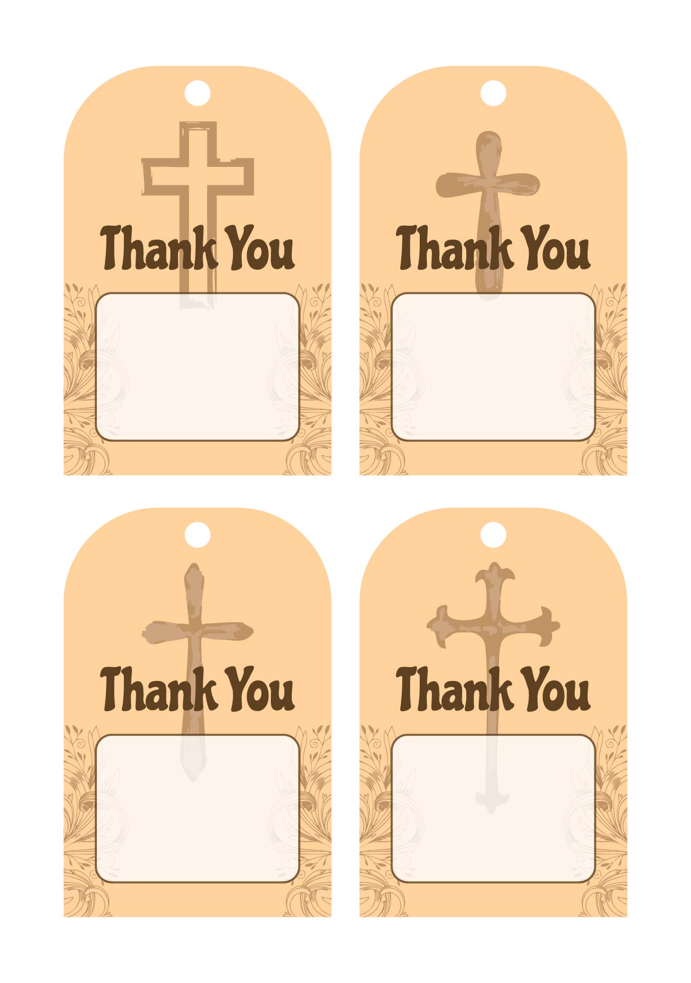 Printable Baptism Favor Tags Template Printable Templates