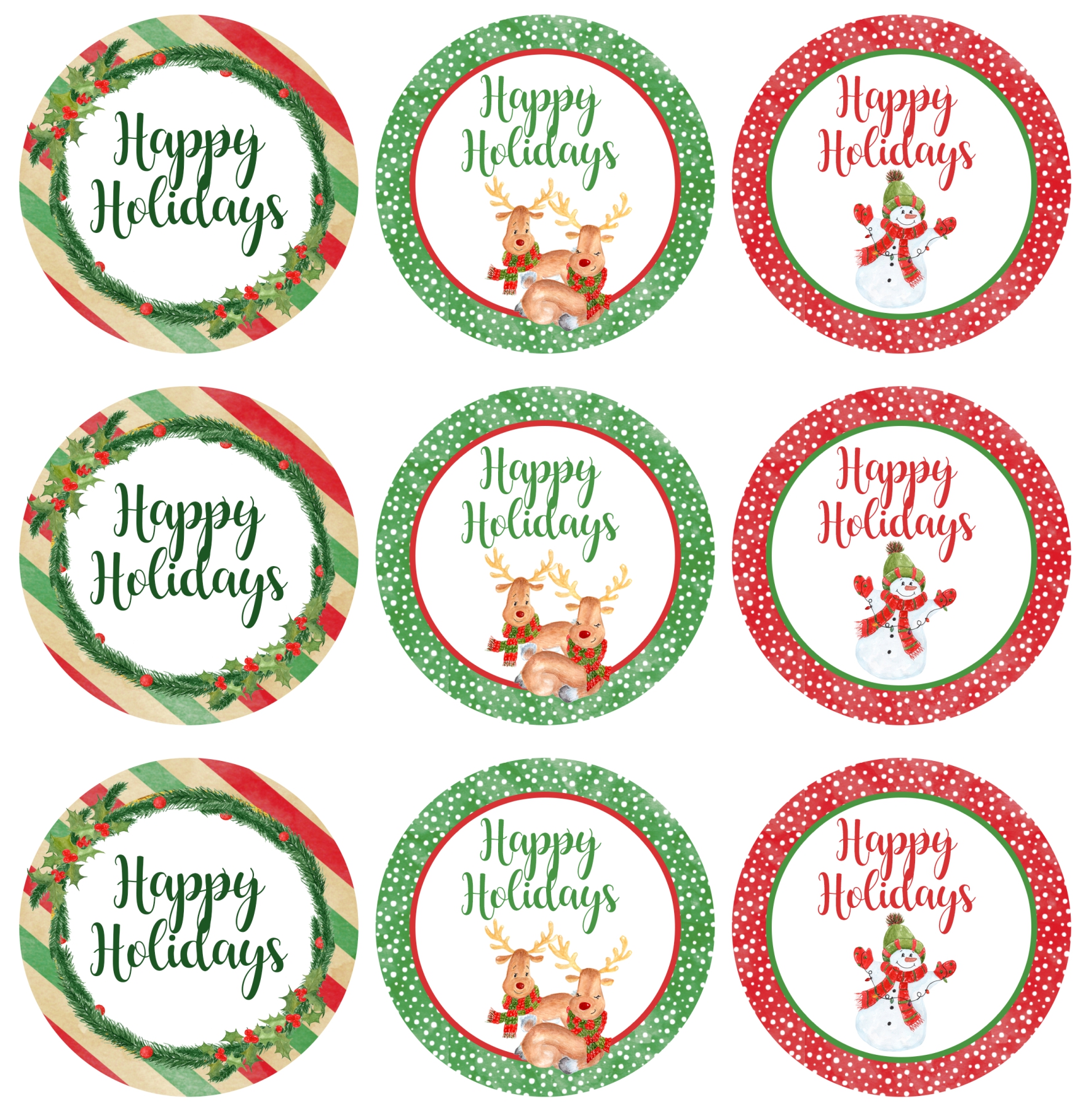 Printable Mason Jar Labels