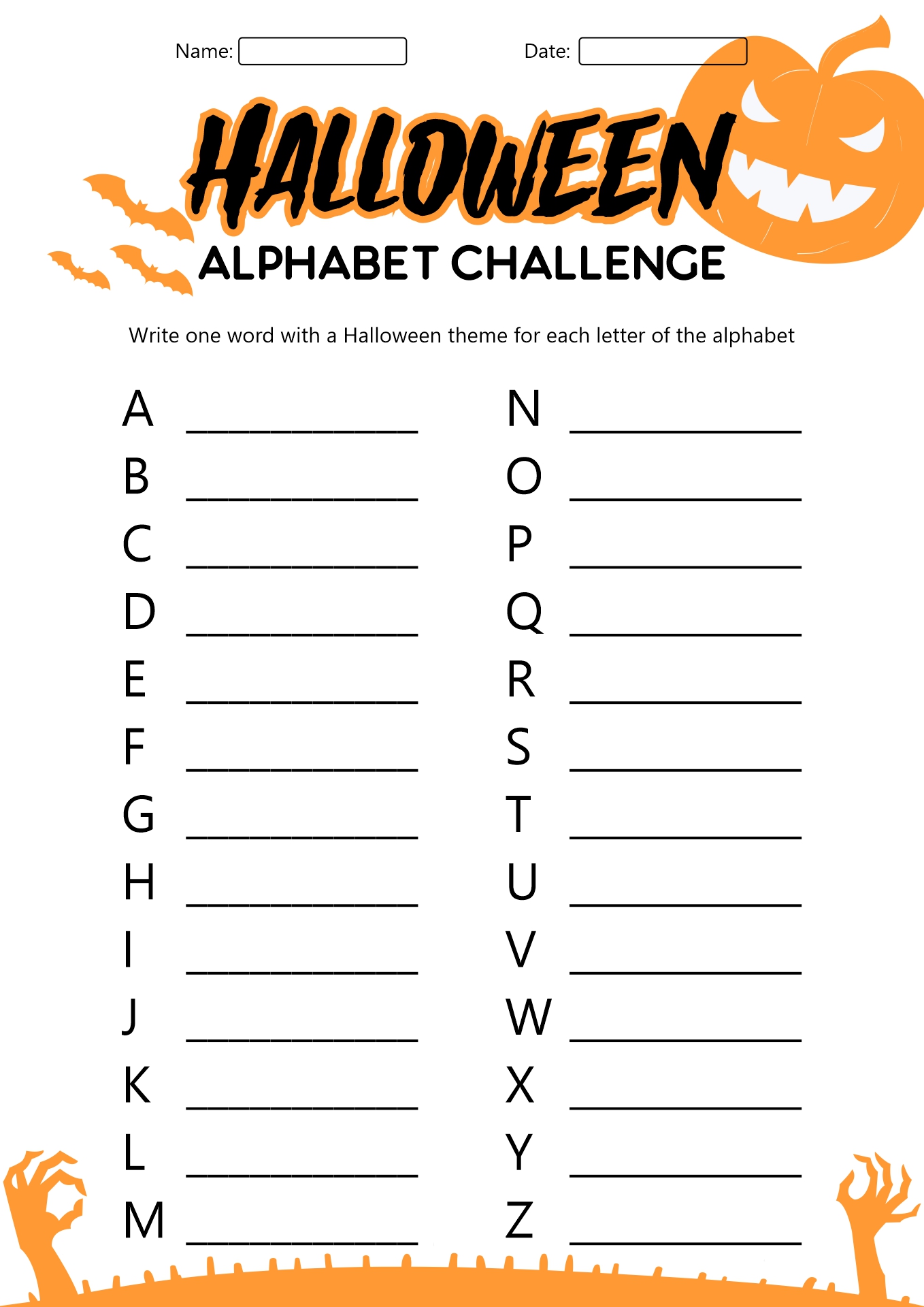 10 Best Kids Halloween Printable Activities Printablee
