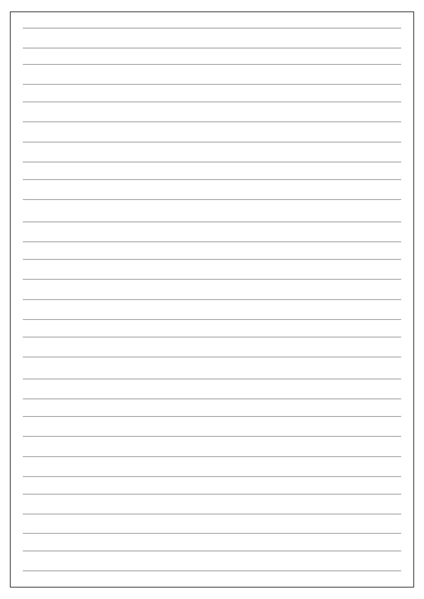 10 Best Printable Lined Stationery Printablee