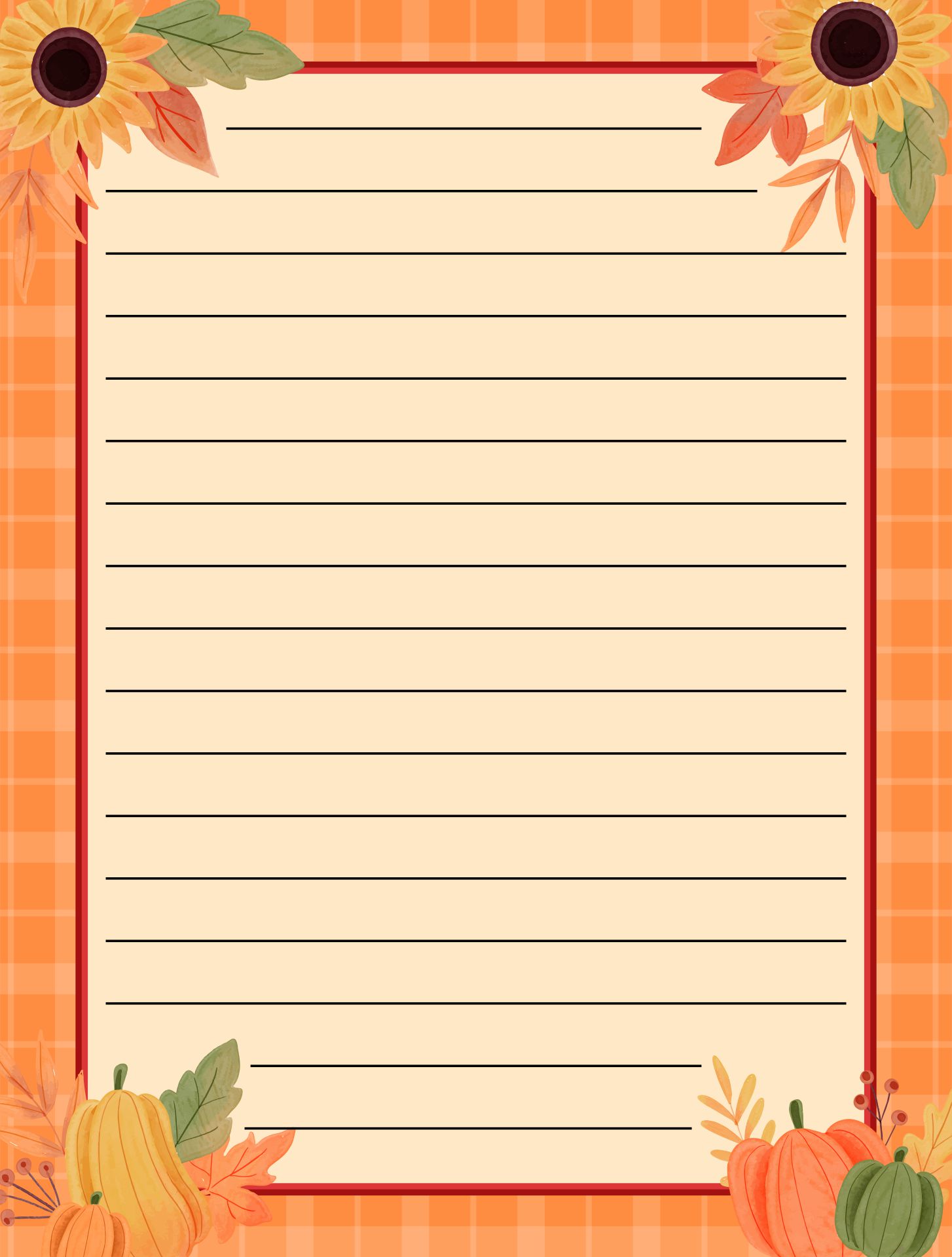 6 Best Thanksgiving Writing Paper Printable PDF For Free At Printablee 6 Best Thanksgiving Writing Paper Printable PDF For Free At Printablee