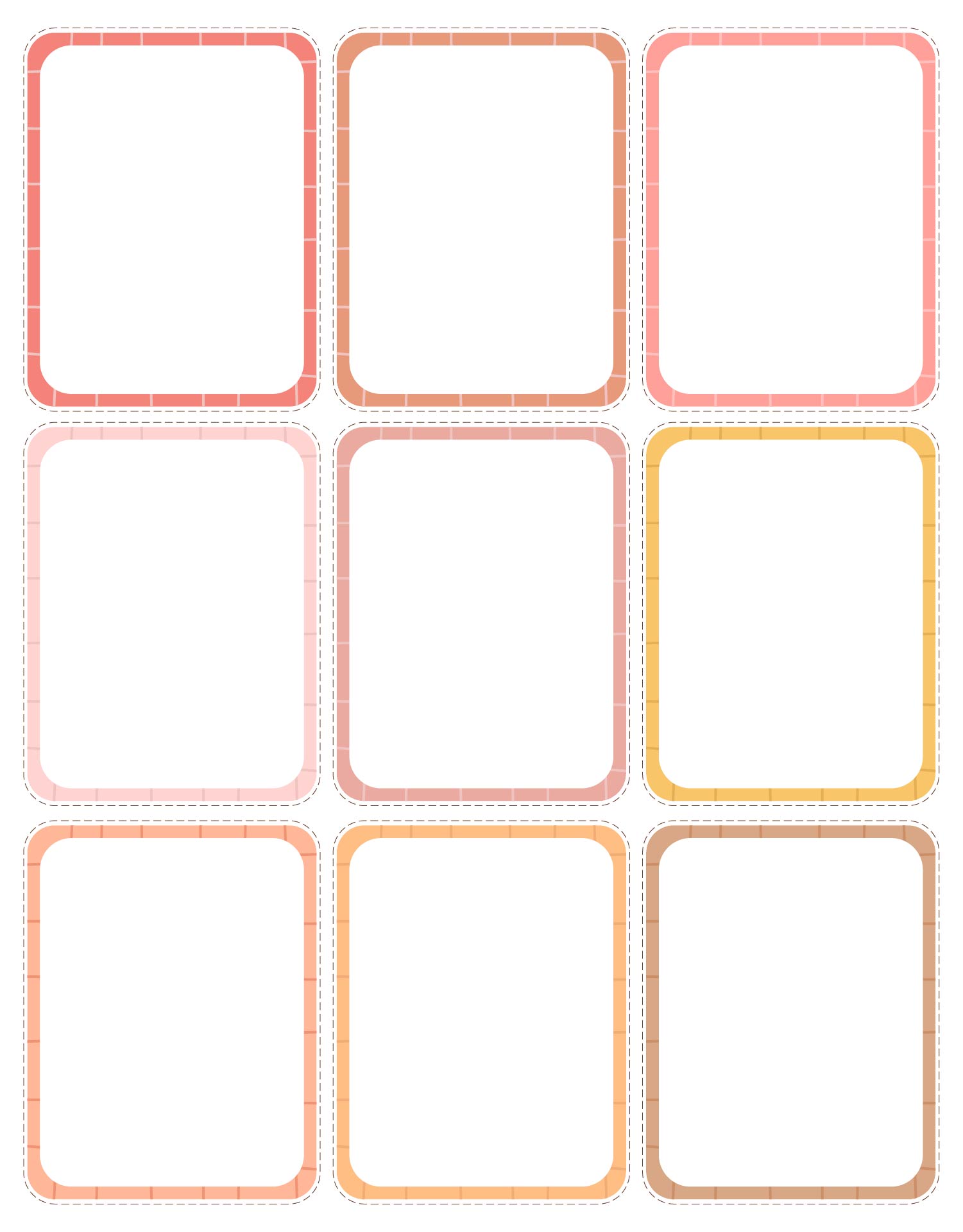 Free Playing Card Template