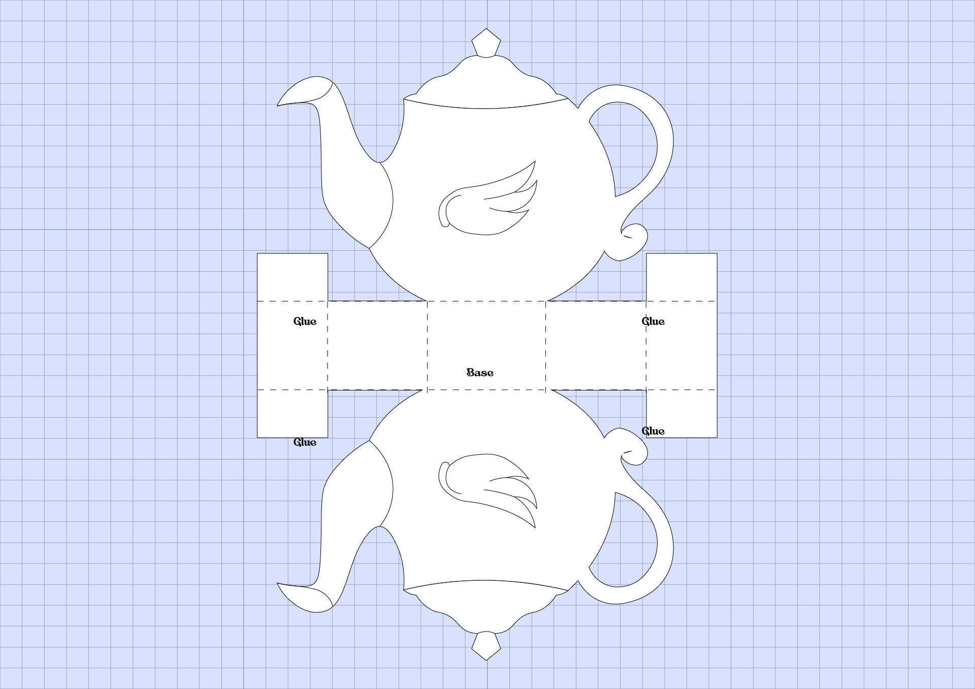 3d Teacup Template Free