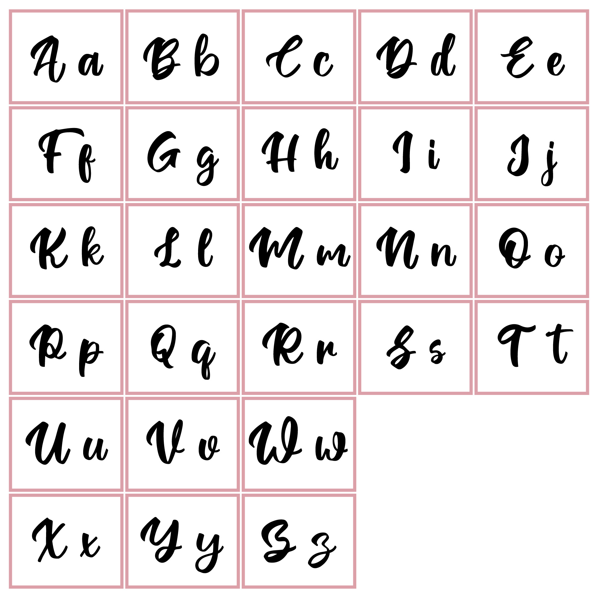 6 Best Printable Alphabet Letters To Cut Printablee