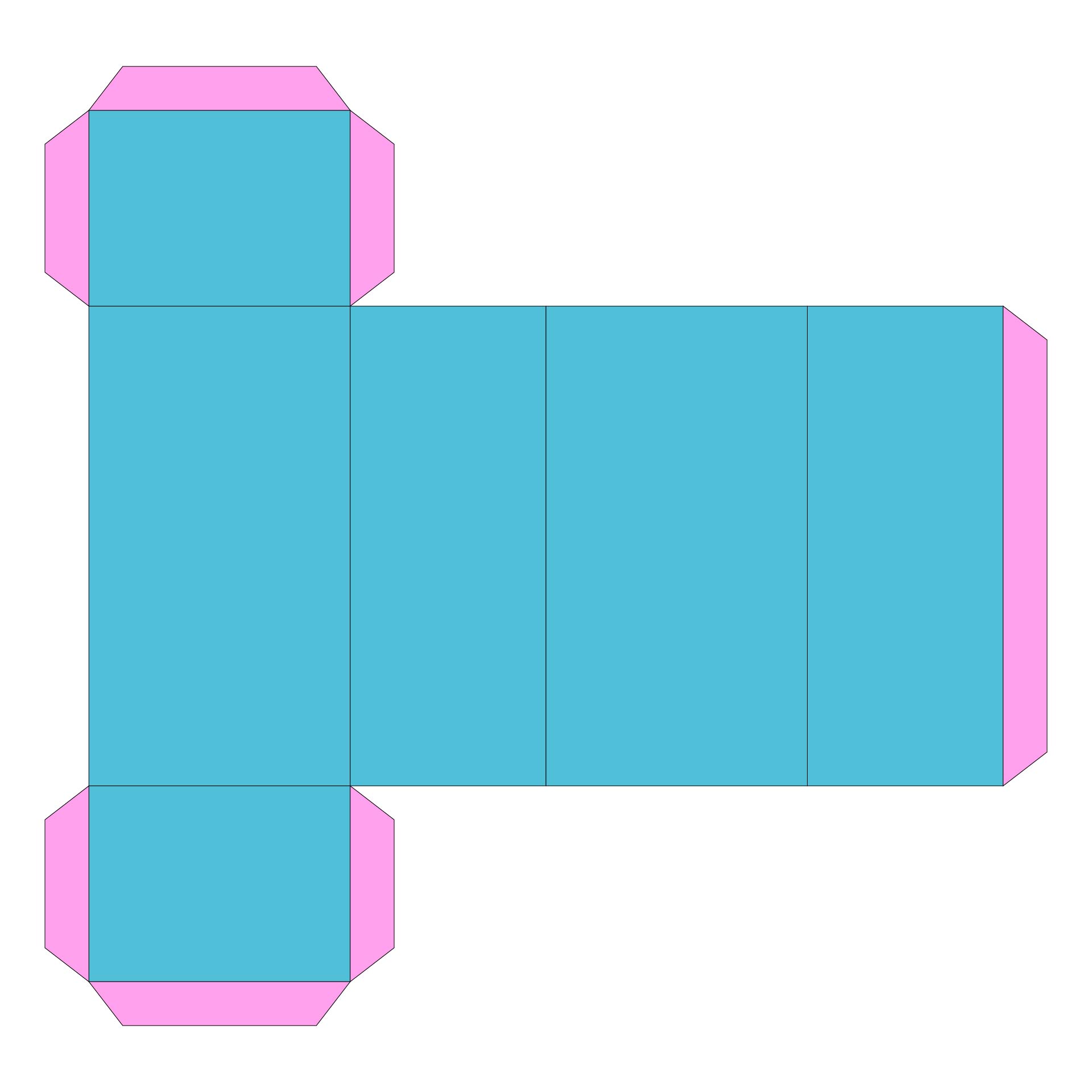 Rectangular Box Template Printable Printable Blank World