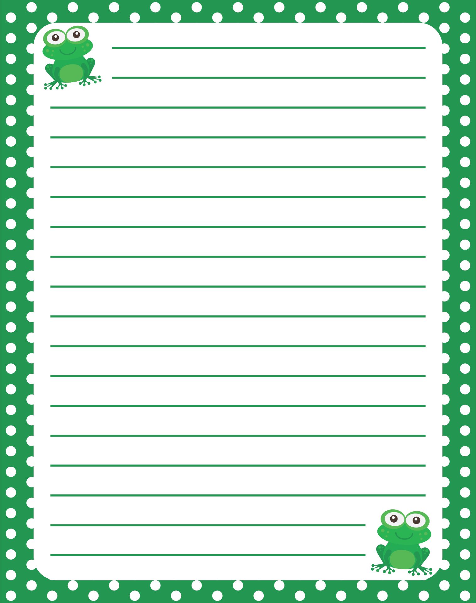 Letter Writing Paper Printable Printable World Holiday